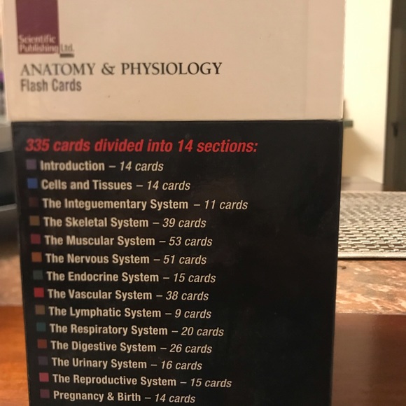 scientific publishing | Other | Anatomy Physiology Flash Cards | Poshmark